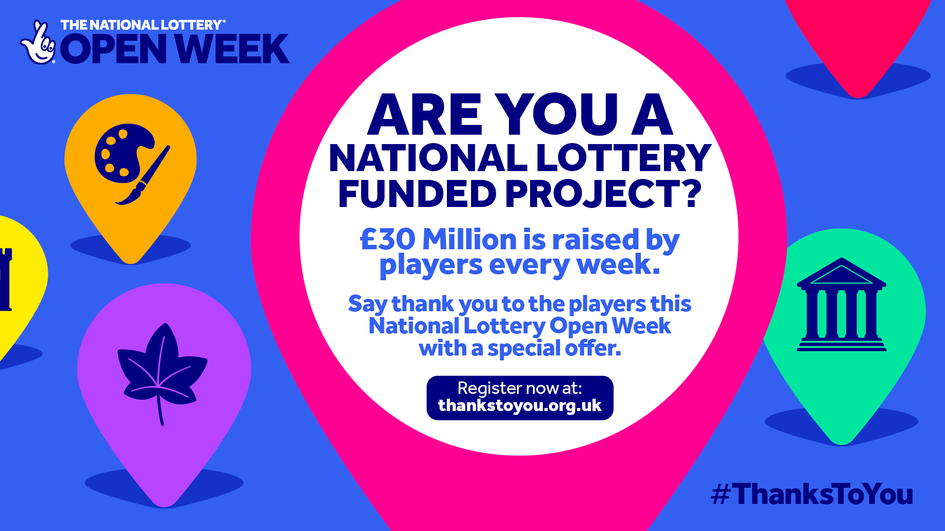 National Lottery Open Week - The Bigger Picture